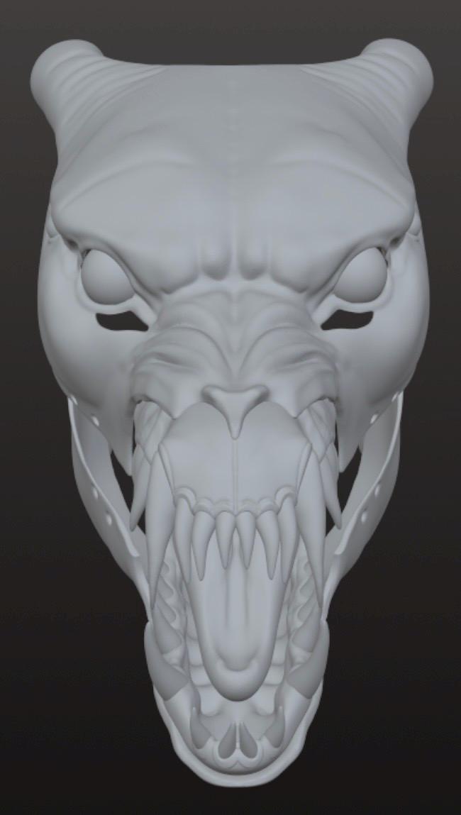Viperwolf Mask DIGITAL File Fanmade for Cosplay - Etsy