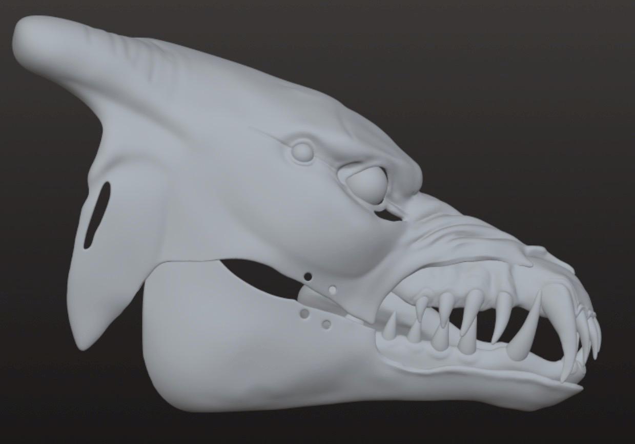 Viperwolf Mask DIGITAL File Fanmade for Cosplay - Etsy