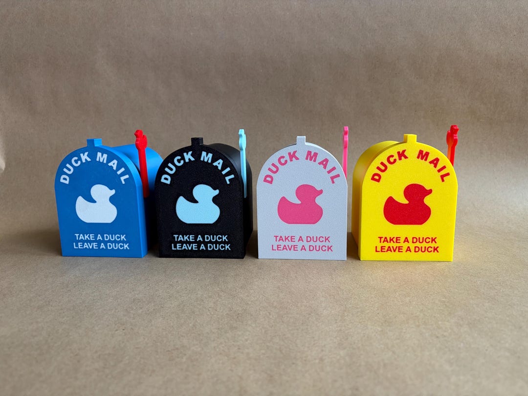 Magnetic Duck Mailbox | Cruise Ship Door Decor | Take A Duck Leave A ...