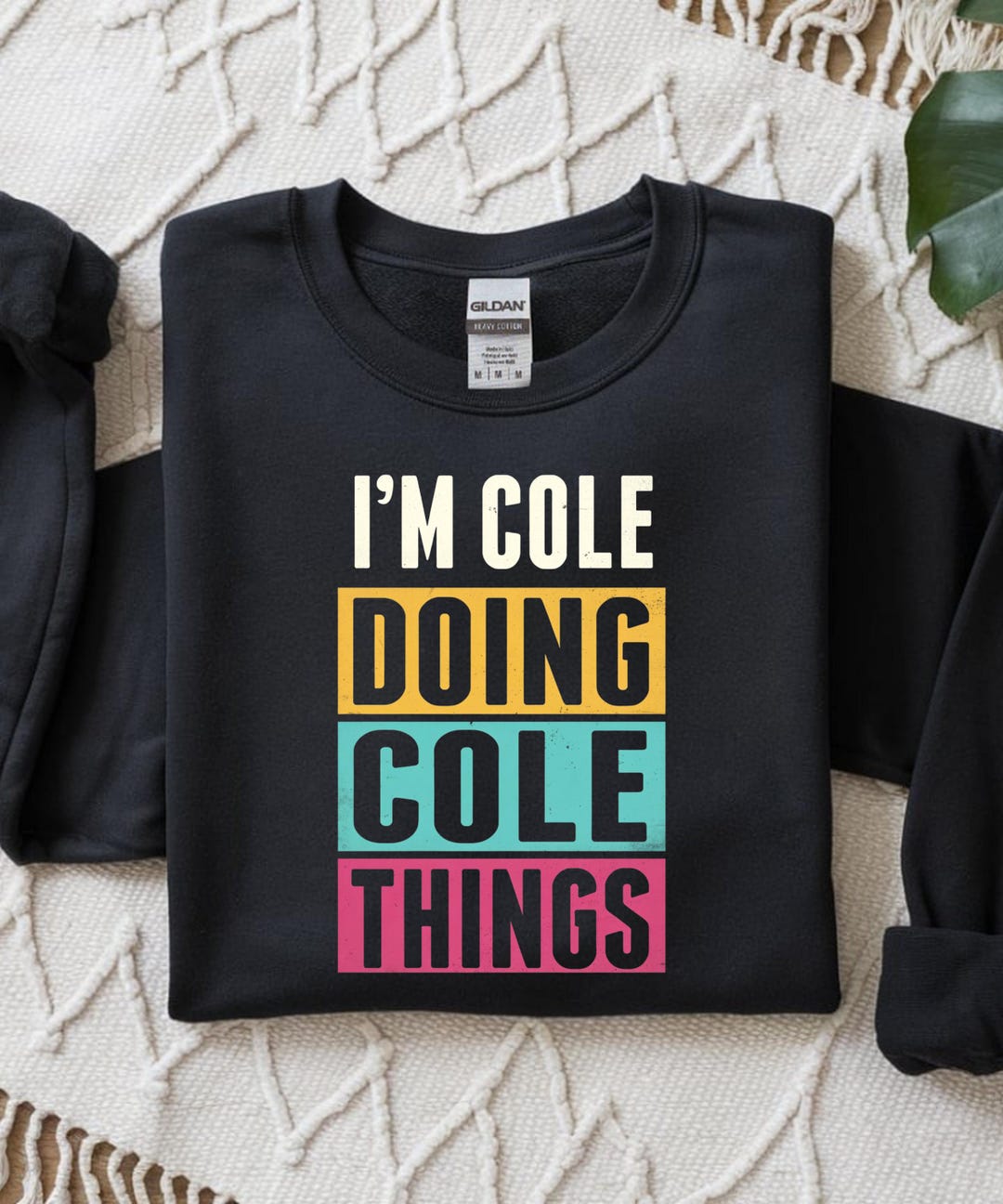 Im Cole Doing Cole Things SVG PNG, Funny Name Quote SVG, Retro ...