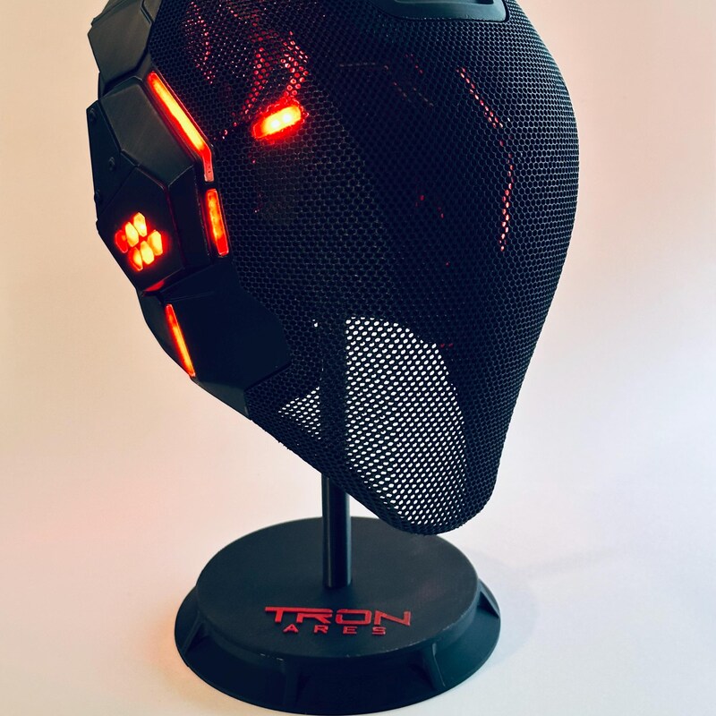 Tron Ares Helmet Etsy