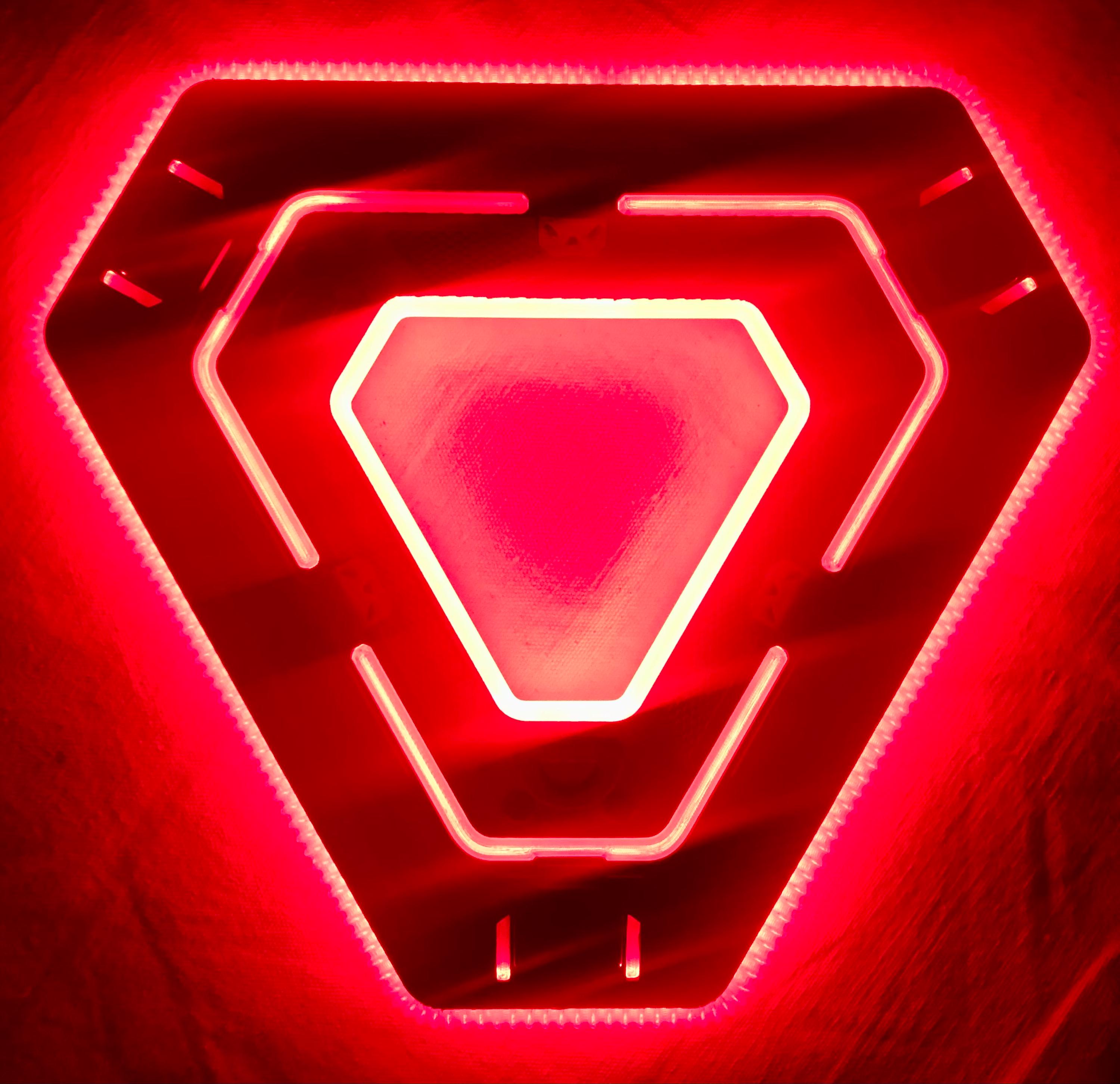 Trn Ares Identity Disc LED Light-up Cosplay Prop Sci-fi Replica Gamer ...
