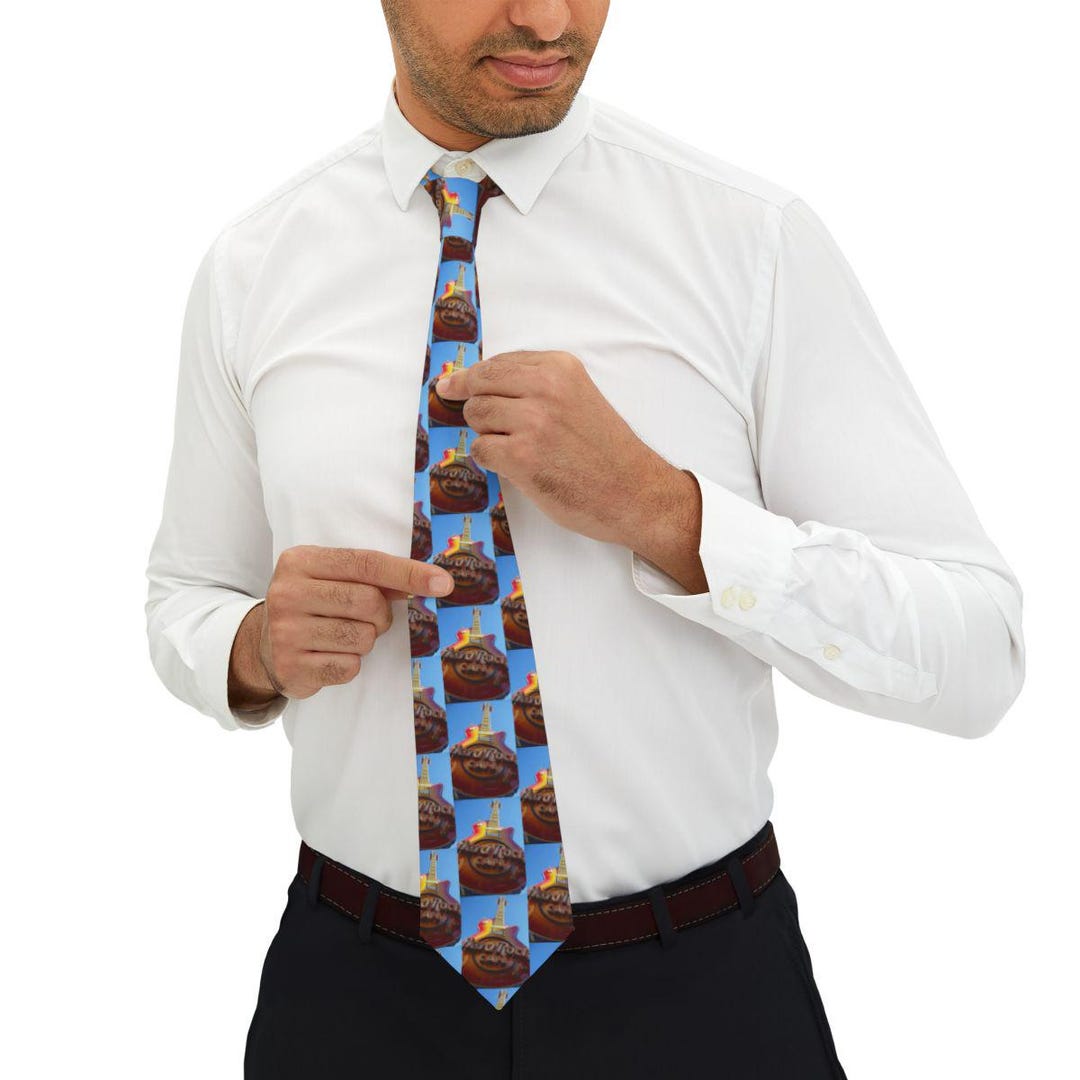 Necktie Chocolate Birthday Cake Hard Rock Cafe Necktie | Novelty ...