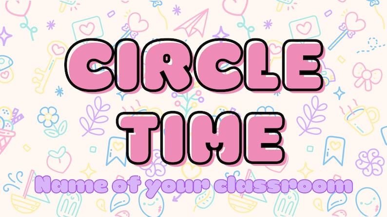 Complete Preschool Circle Time Bundle | Editable Canva | Alphabet ...