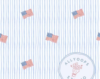 Patriotic Western | 4th of July Western Seamless File | Repeating File ...