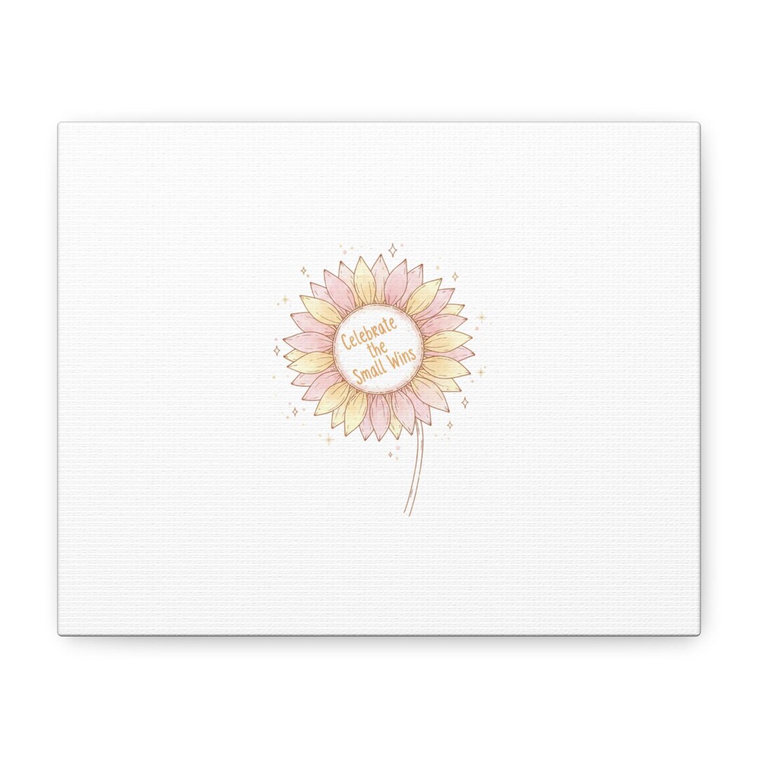 Celebrate the Small Wins Canvas | Micro Joy Art, Tiny Pleasures - Etsy