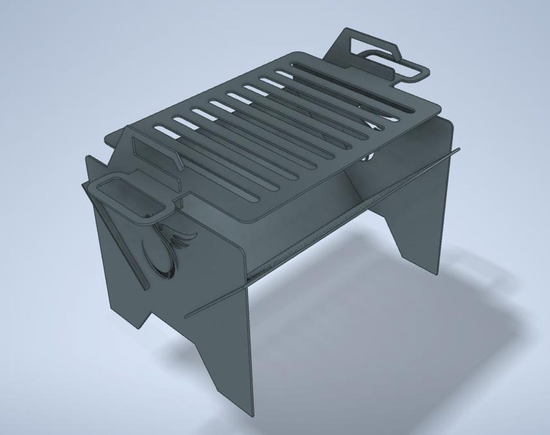 FENIX Stove With Grill by Plasmatter, DXF Files for CNC Plasma-laser ...