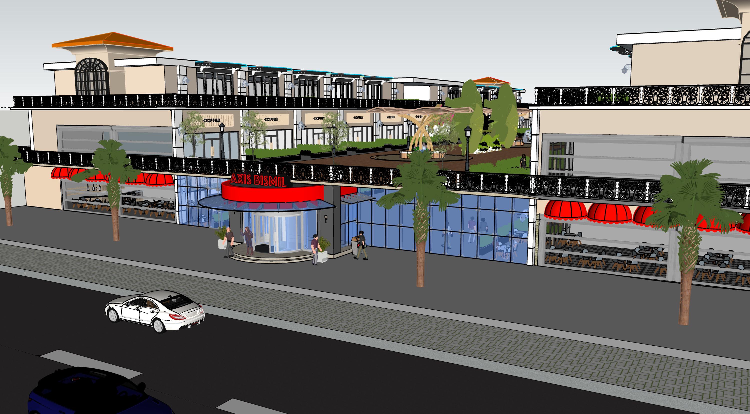 Sketchup Shopping Center 3D Design Model - Etsy