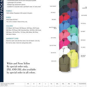 Pack N Go Monogrammed , Monogrammed Jacket, Personalized Jacket,pack N ...