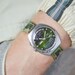Men's Watch Quartz, Forest Green Watch Chunky, Perpetual Calendar Guy's ...