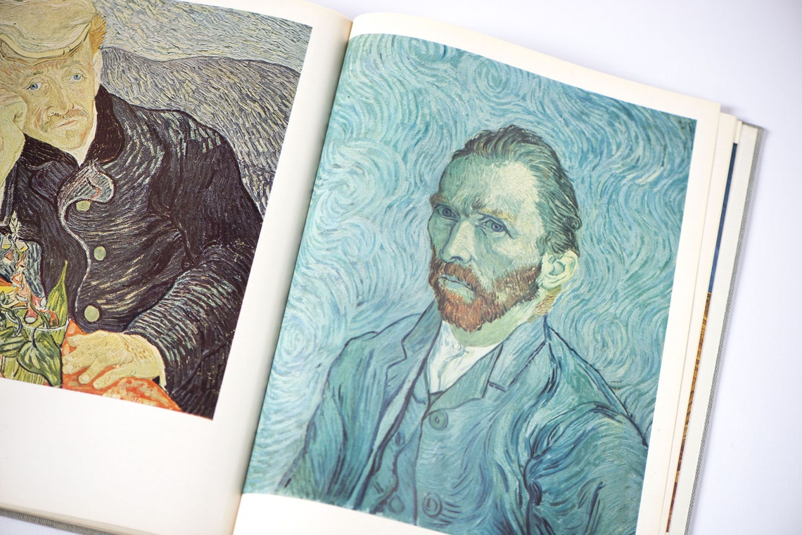 Vintage Vincent Van Gogh's Paintings and Drawings Book 1965, Dutch Post ...