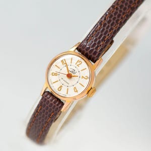 Delicate Watch for Women Dawn Vintage Gold Plated, Classic Lady ...