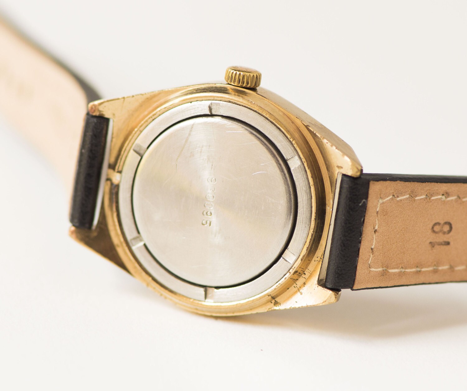 Modern men's watch Rocket gold plated watch chunky black | Etsy