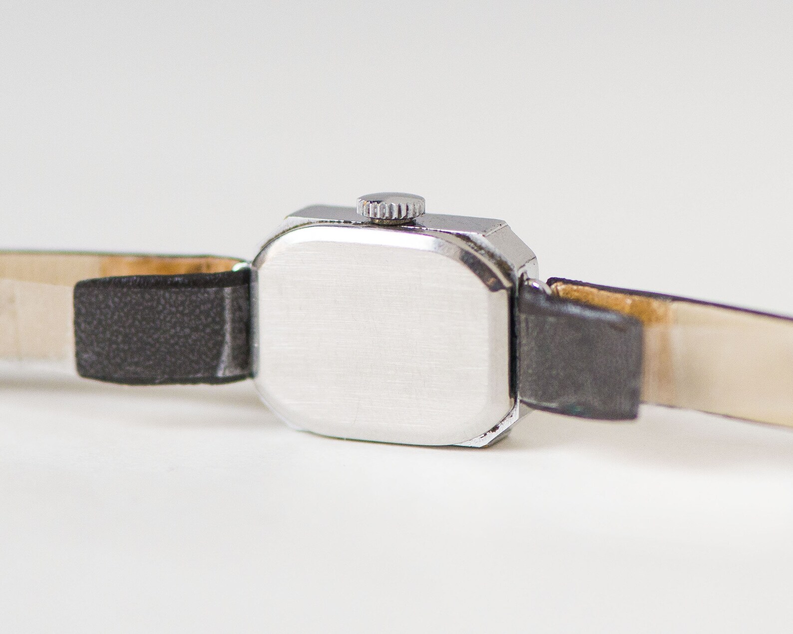 Rectangular Watch for Women Silver Shade Art Deco Style, Vintage Lady's ...