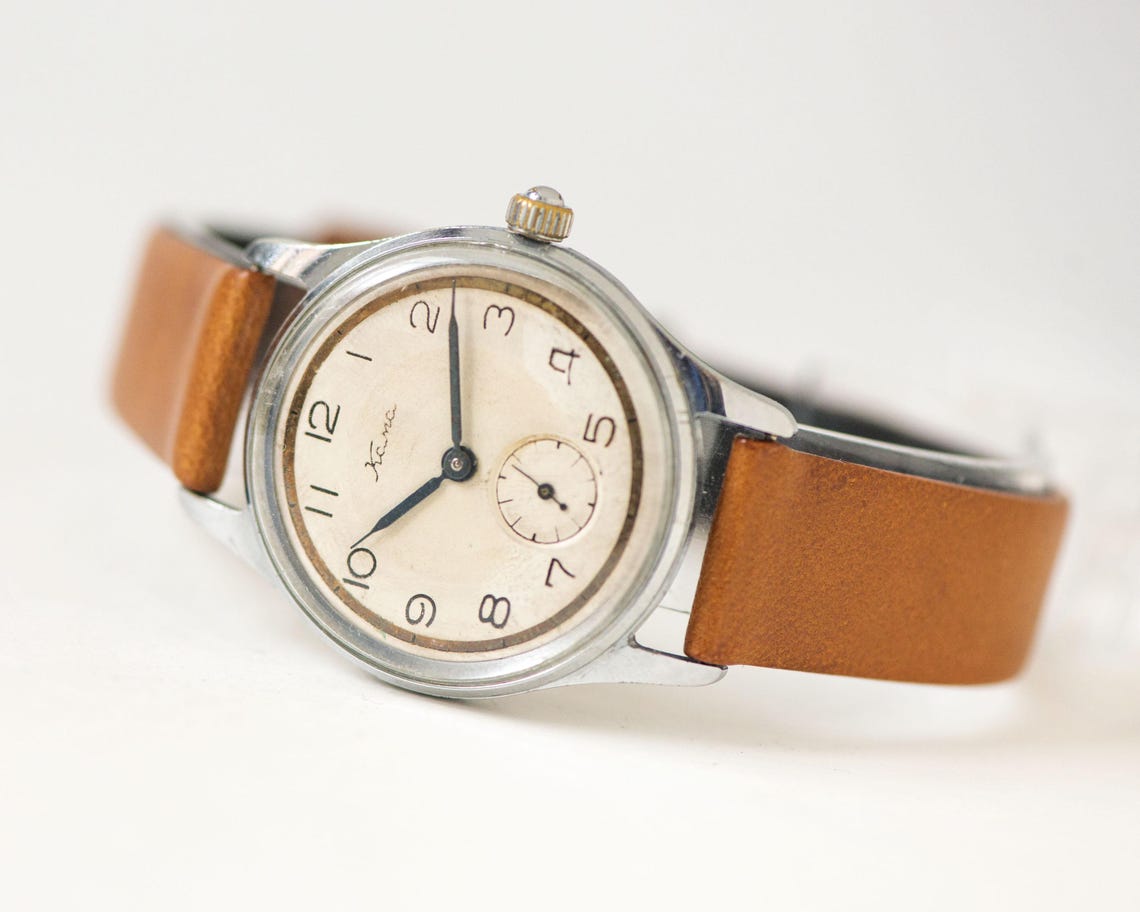 Unisex Wristwatch KAMA Classic Dress Watch Gift, Boyfriend Timepiece ...