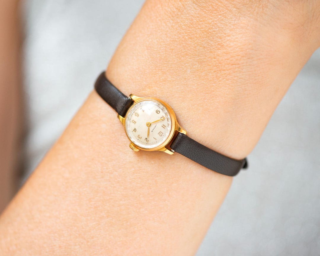 Limited Edition Women Watch Gold Plated Seagull Vintage, Wristwatch for Lady Simple, Rare Lady ...