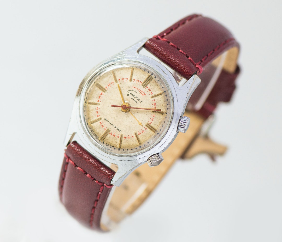 Vintage Alarm Watch Signal, Limited Edition Unisex Watch Soviet, Men ...