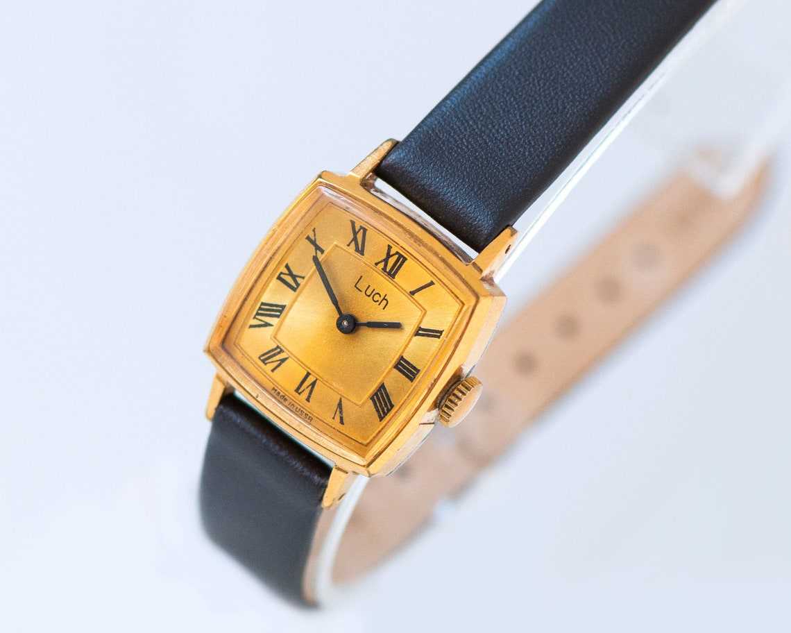 Square Women's Watch Vintage Classic Woman Watch Ray - Etsy