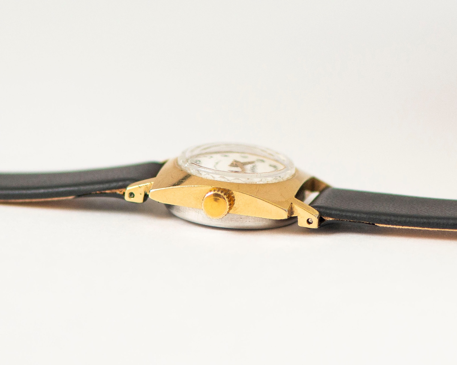 Square Small Watch for Women Seagull Gold Plated Simple Watch | Etsy