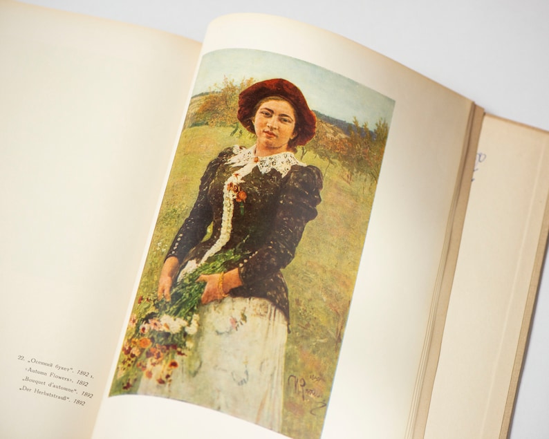 Ilya Repin Russian Painter Book Classical Russian Realist - Etsy