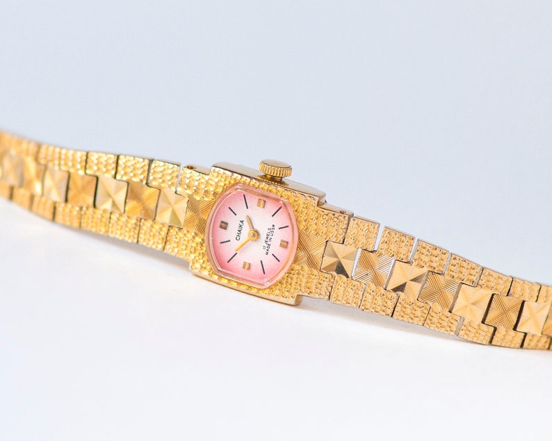 Gold Plated Cocktail Watch for Women Seagull Vintage Ladies - Etsy