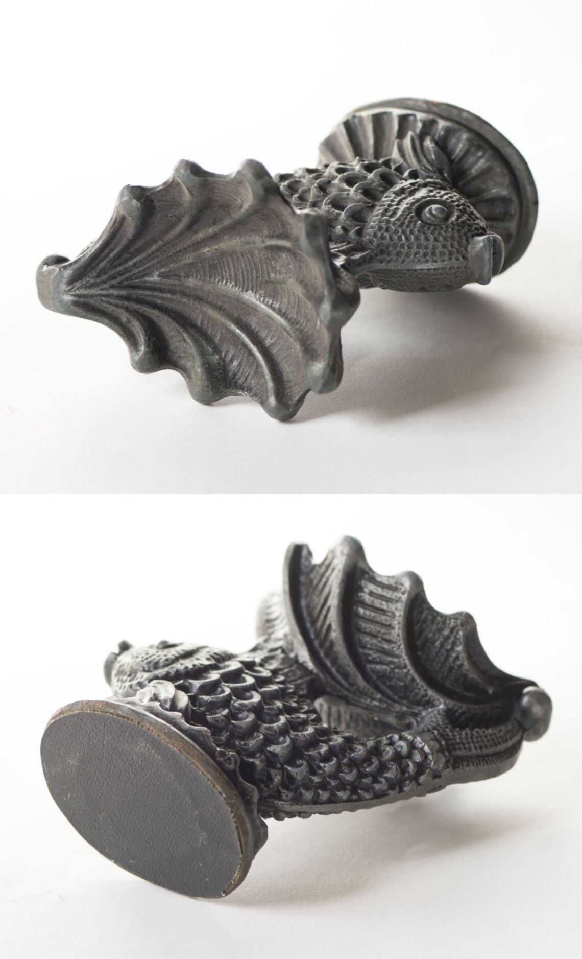 Retro Fish Figurine Stand Heavy Metal Fish Figurine for - Etsy