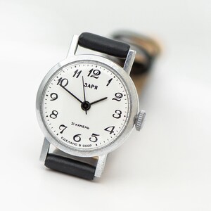 Classic Women's Watch Silver Shade Dawn, Minimalist Lady Wristwatch ...