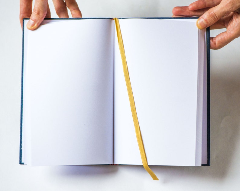 Hand-bound Diary Blank Sustainable Gift Diary Upcycled Cover - Etsy