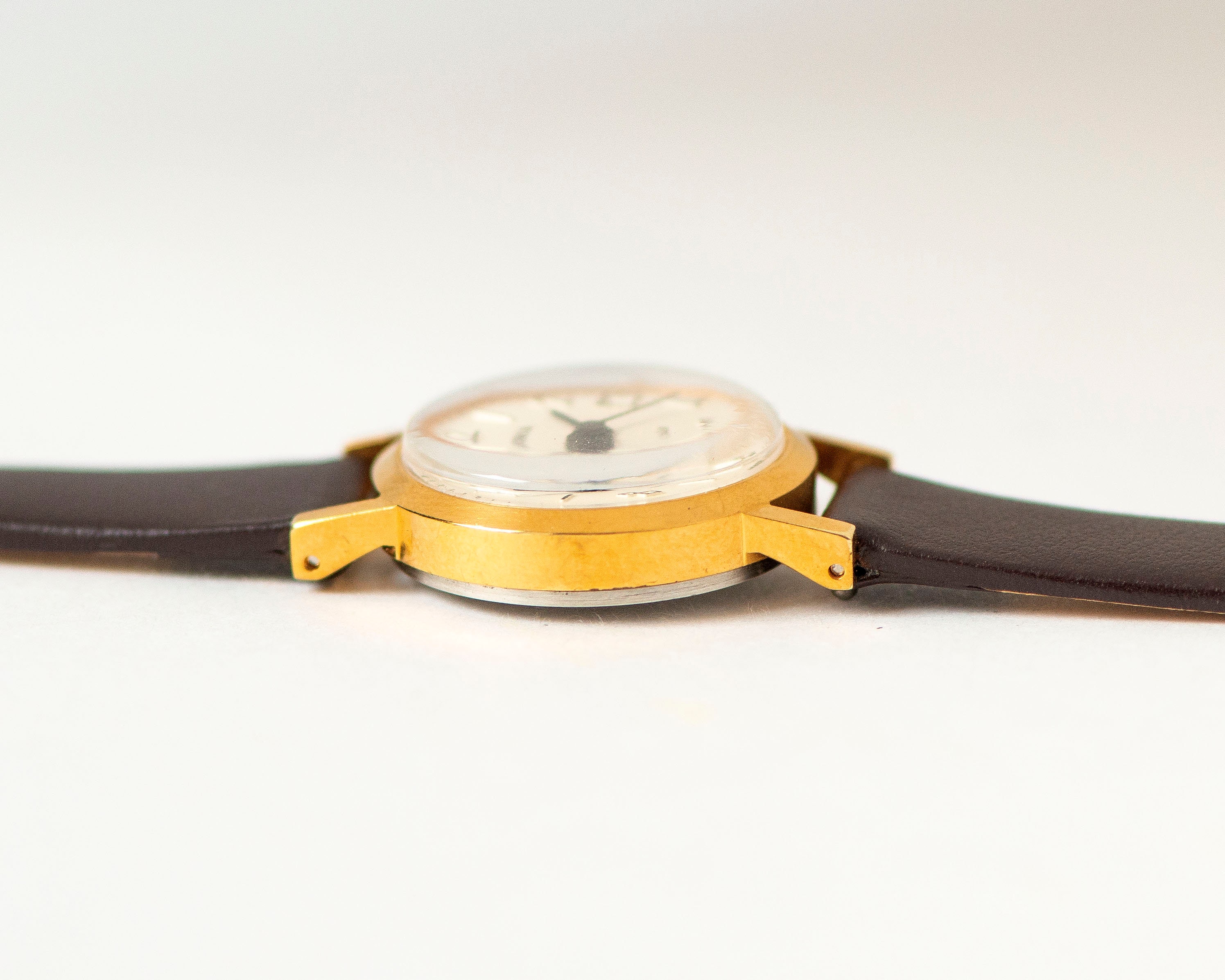 New Old Stock Women Watch Dawn With Date Window, Vintage Gold Plated ...