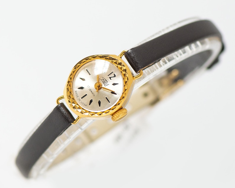 Limited Edition Women Watch Tiny Gold Plated Dawn New Old - Etsy