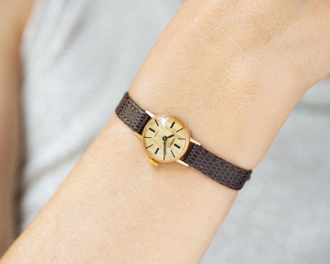 Limited Edition Women Wristwatch Seagull Gold Plated Vintage - Etsy