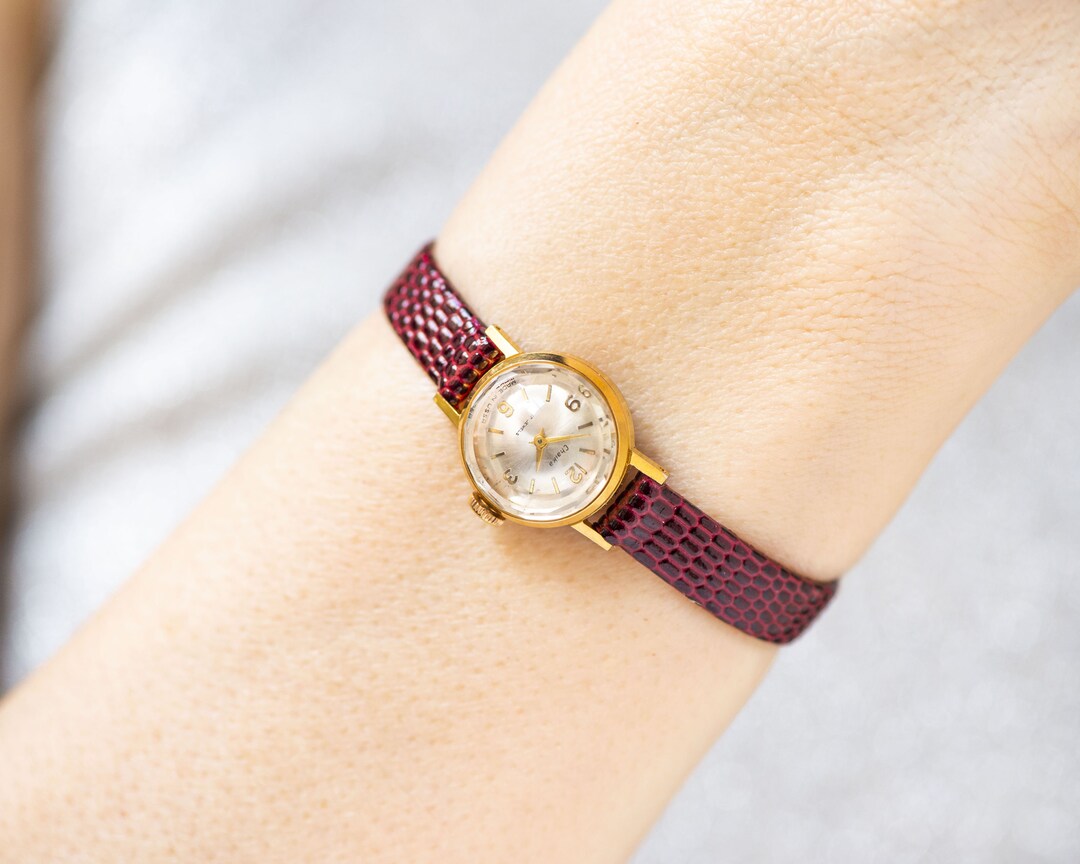 Women Wristwatch Gold Plated Seagull Vintage, Chic Watch Feminine ...