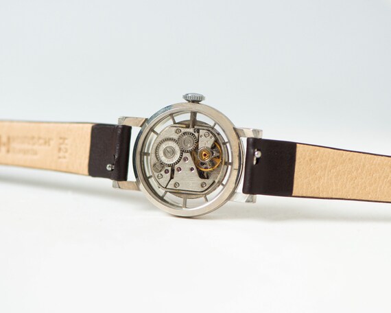 New old stock skeleton watch for women Cornavin vinta… - Gem