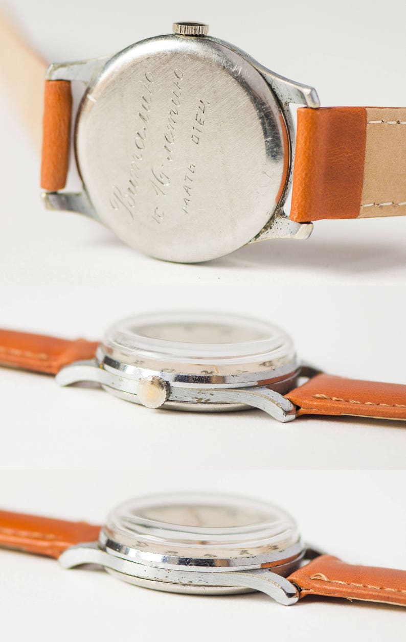 Mid Century Men Watch Classical Men Fashion Wristwatch | Etsy