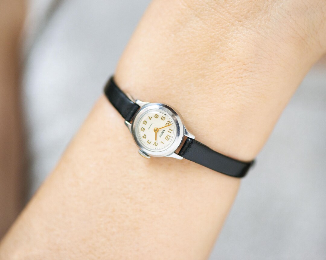 Very Rare Micro Watch for Women Seagull, Silver Shade Women Watch Tiny ...