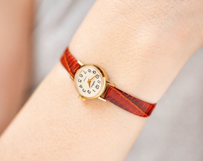 Mint Condition Women Watch Gold Plated Seagull, Vintage Watch Women Chic, Lady Watch Small ...