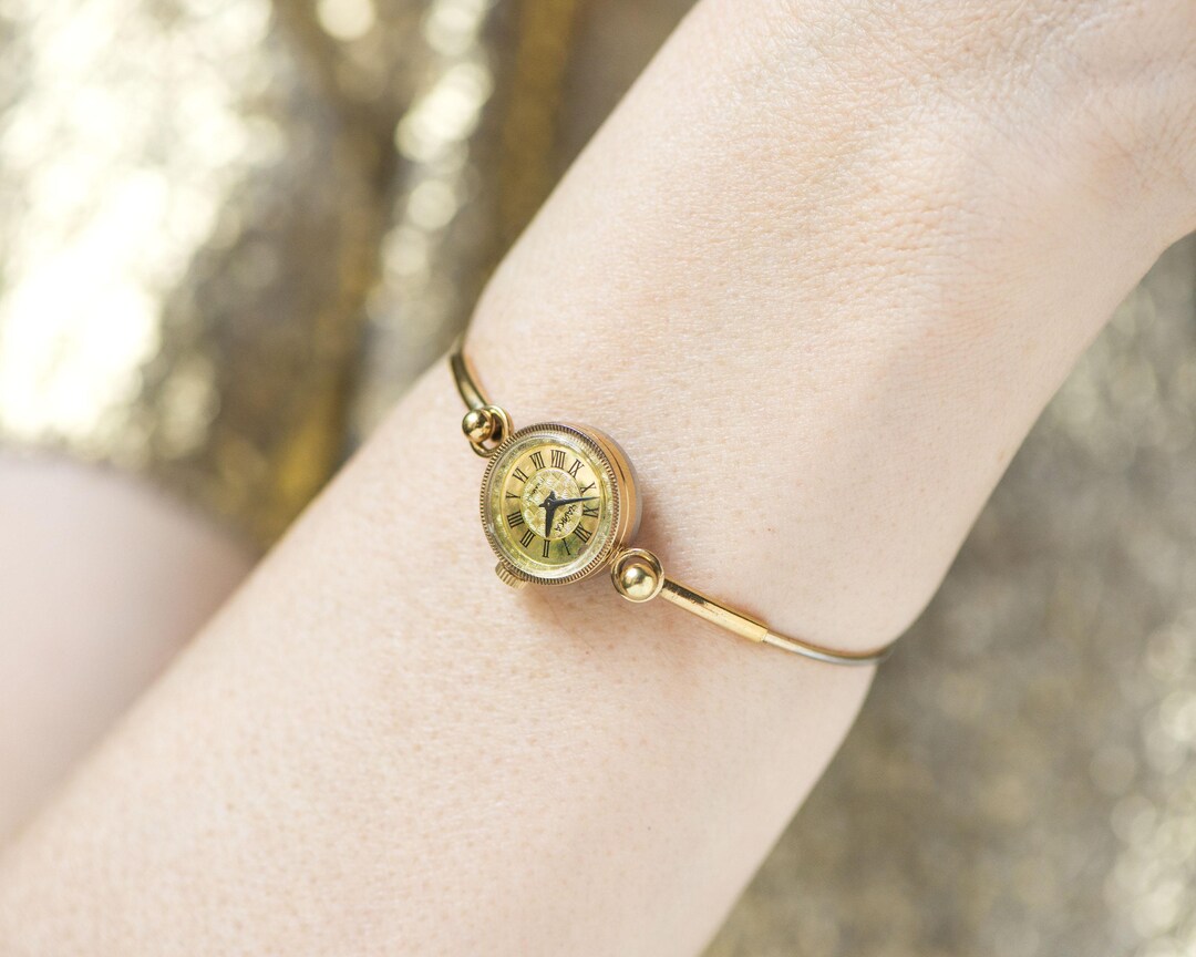 Delicate Cocktail Watch for Women Seagull Vintage, Tiny Bracelet Lady ...