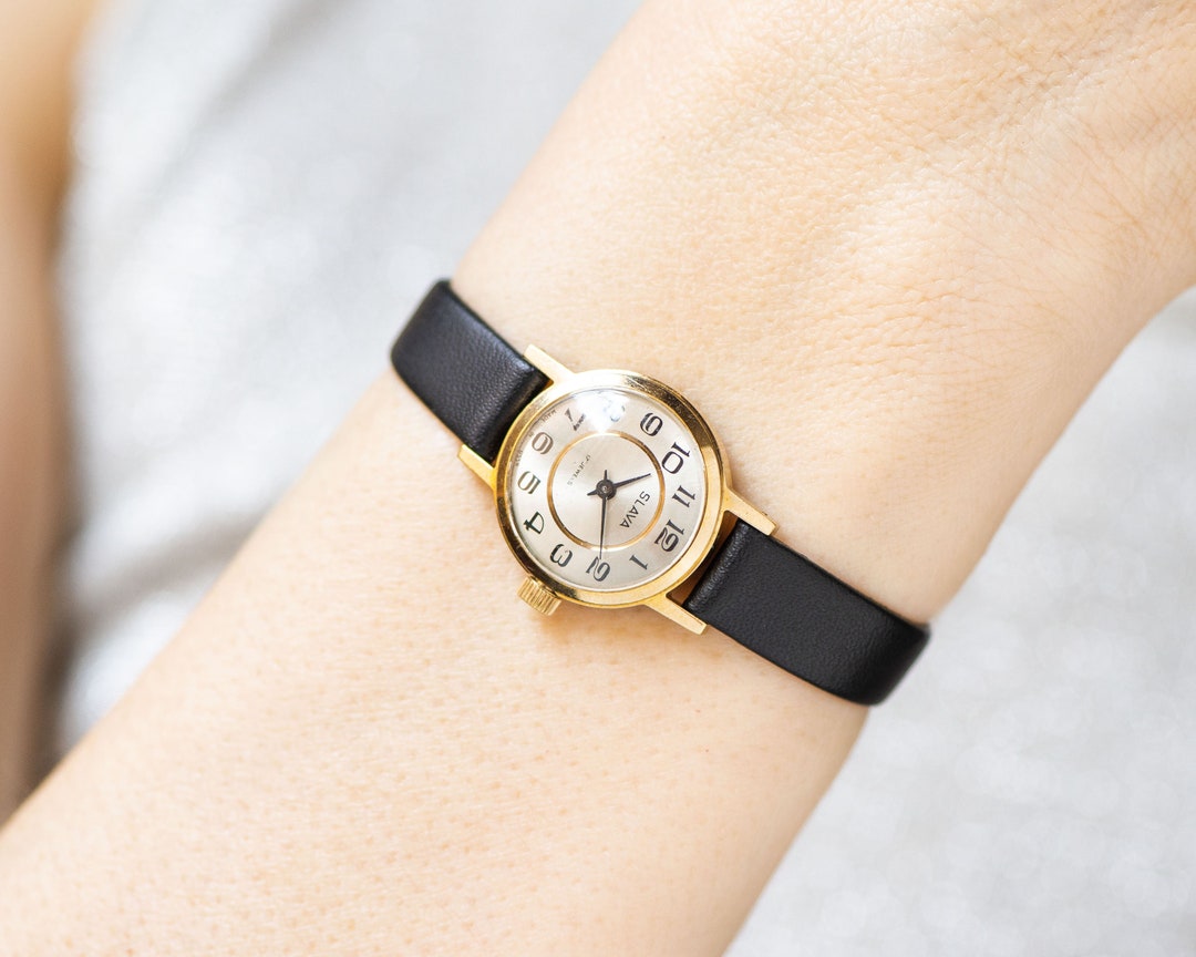 Classic Women Wristwatch Glory Gold Plated Vintage, Lady Watch ...
