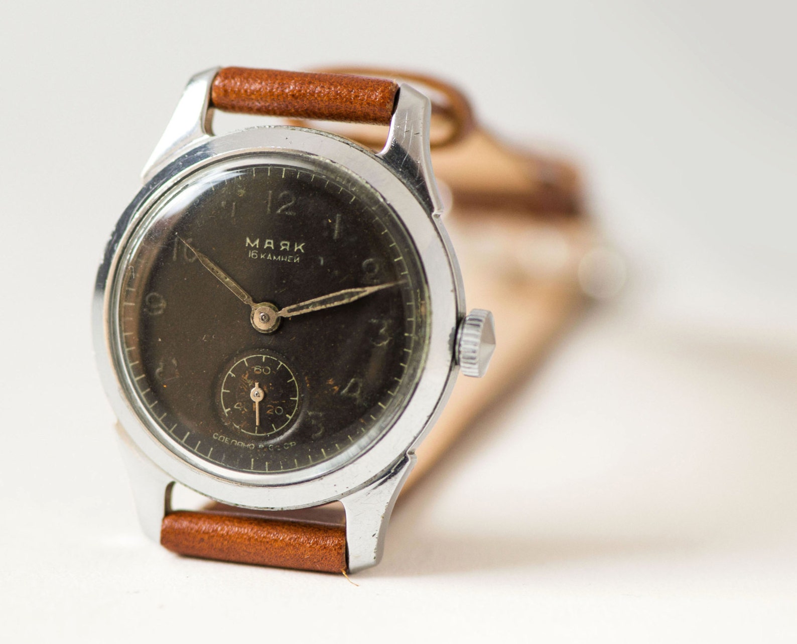 Tomboy Wrist Watch Black Boyfriend's Watch Majak | Etsy