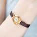 Unique Woman Watch Gold Plated Glory Delicate Lady Watch - Etsy