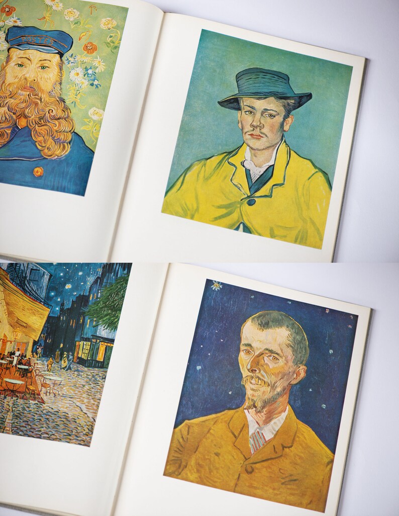 Vintage Vincent Van Gogh's Paintings and Drawings Book - Etsy