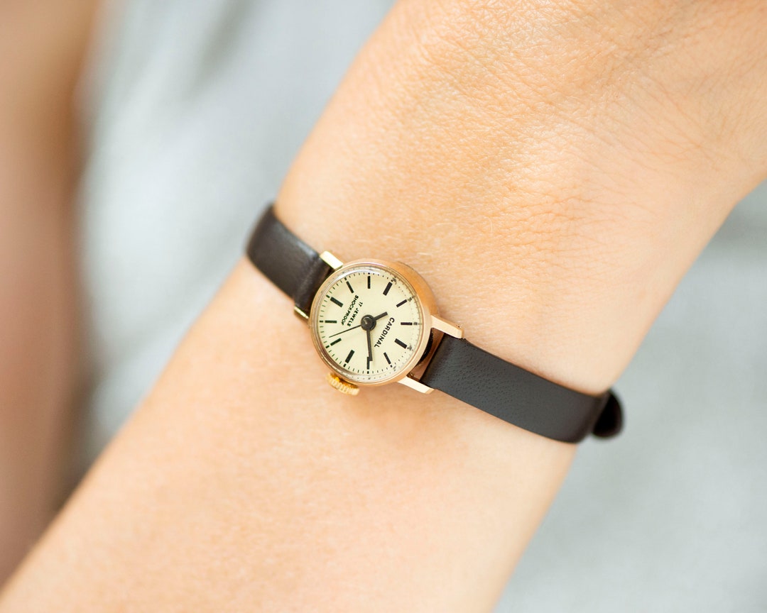 Limited Edition Woman Watch Unused CARDINAL Gold Plated, Vintage Watch ...