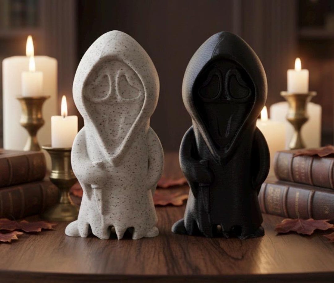 3D Printed Mini Ghostface - Etsy