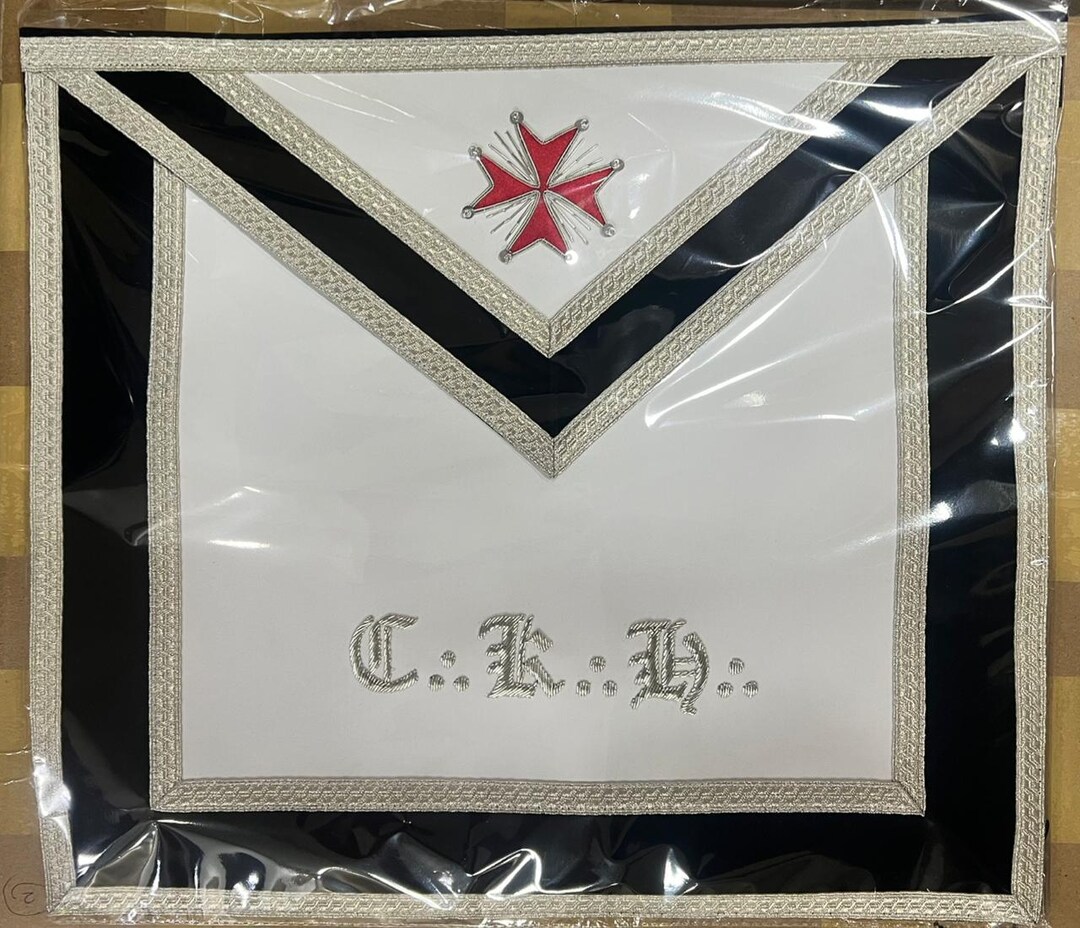 Masonic Scottish Rite Leather Apron – AASR – 30th Degree – Knight ...