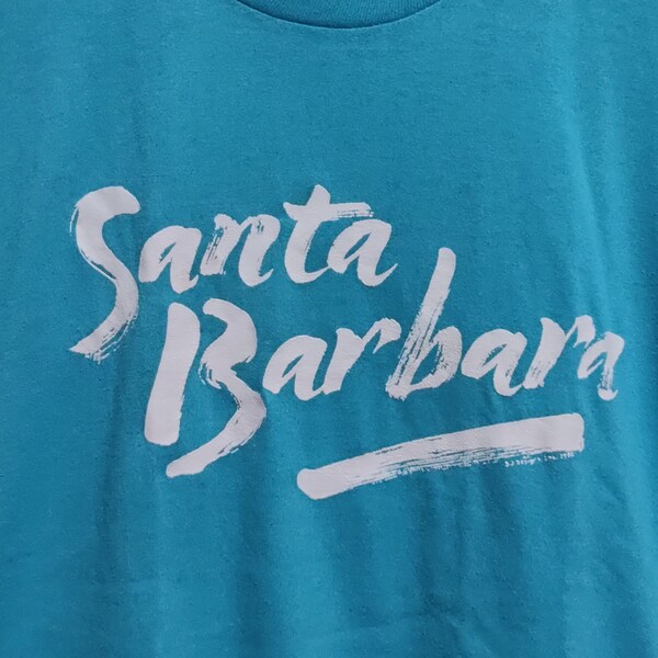 Santa Barbara T Shirt - Etsy