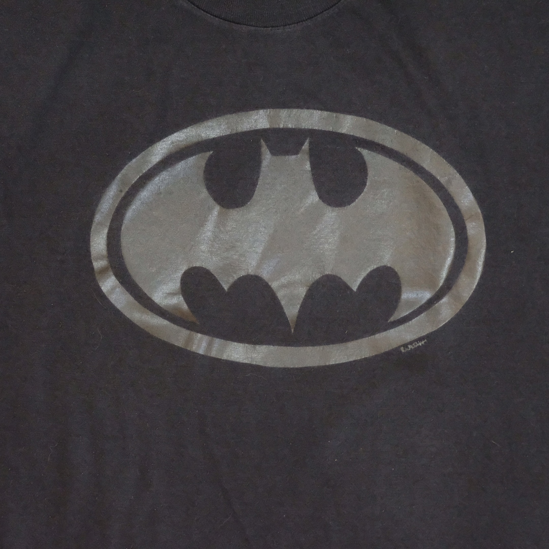 Vintage 70s 80s DC Comics Batman Logo Iron on T-shirt, Black - Etsy