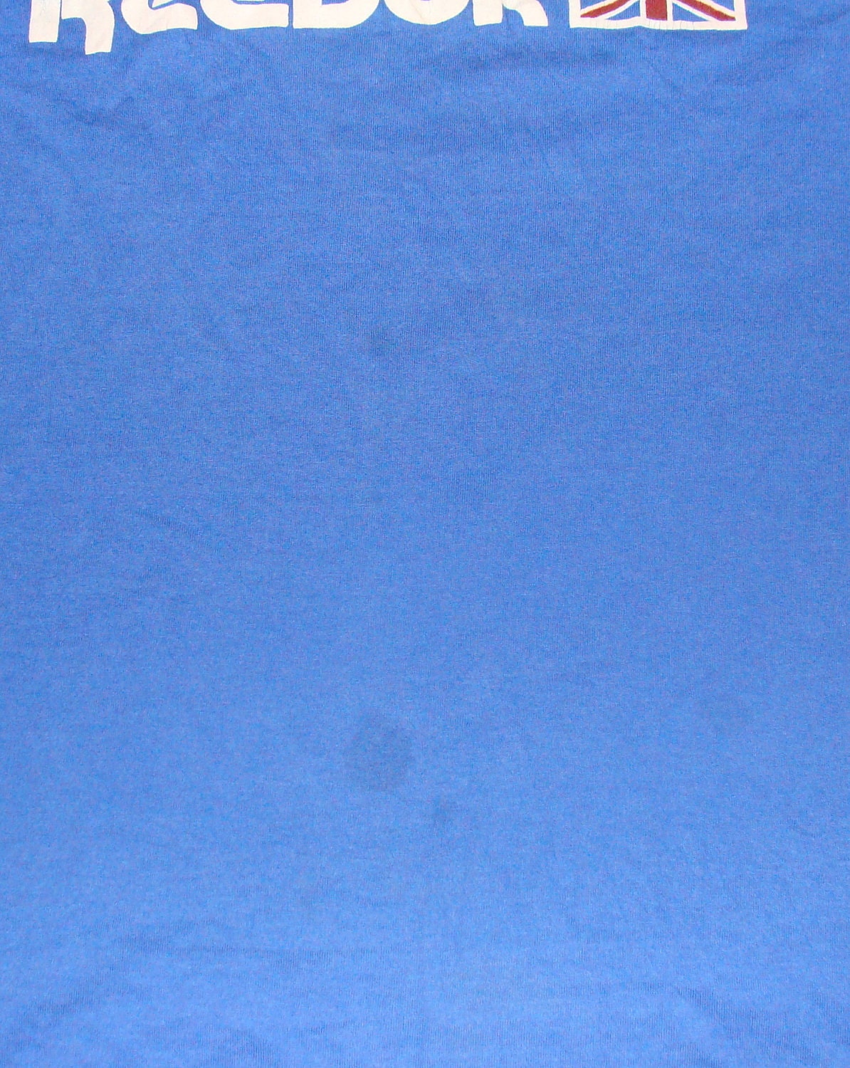 Vintage 80s Reebok Union Jack British Flag Blue T-shirt - Etsy