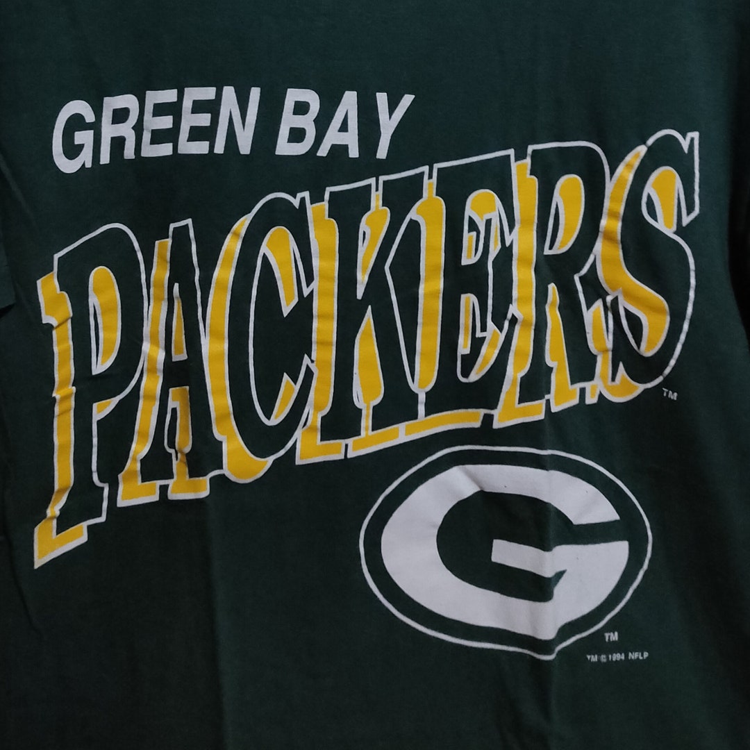 90's Vintage 1994 Green Bay Packers NFL American Football T-shirt - Etsy