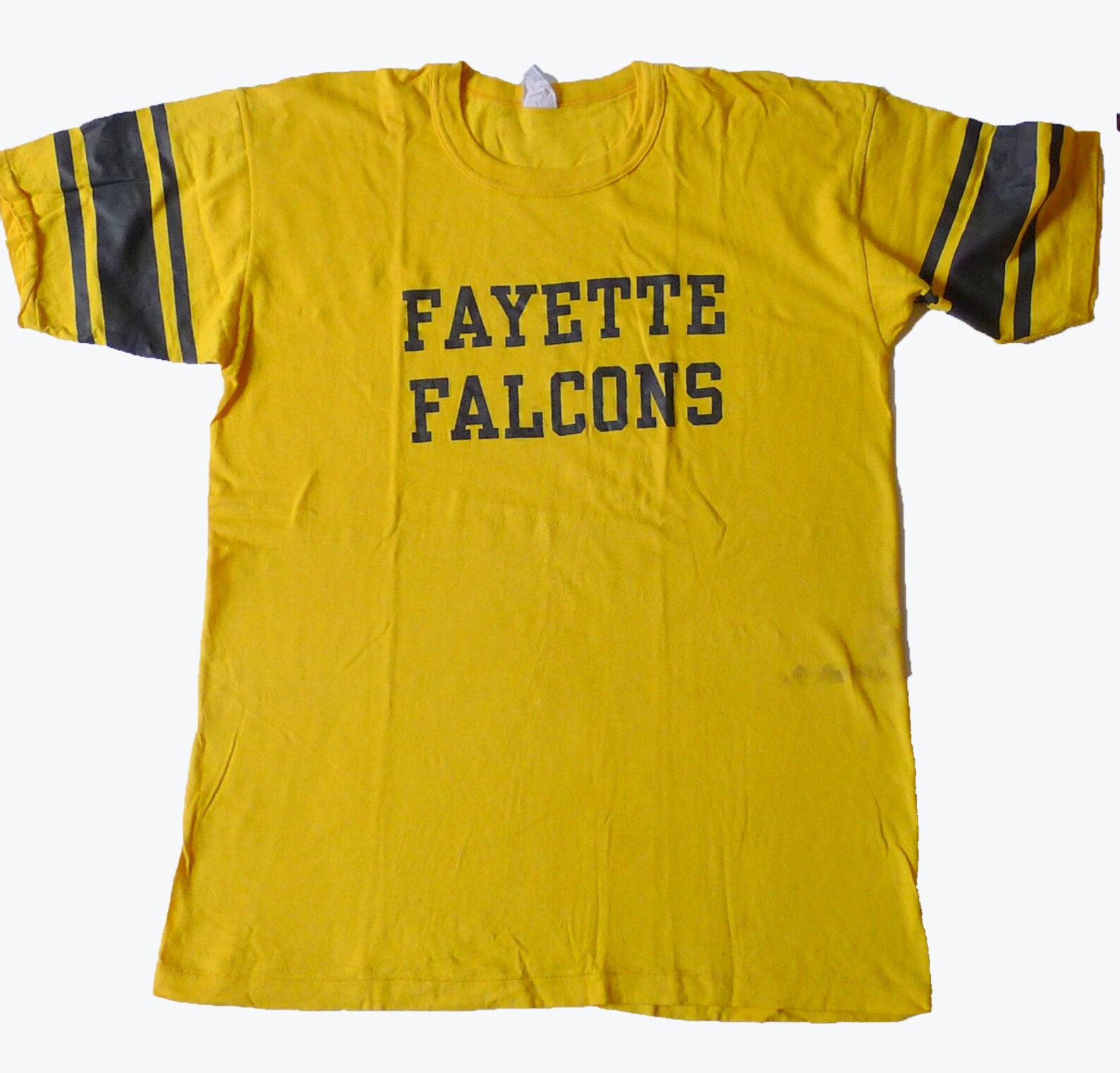 Vintage 80s Fayette Falcons Missouri Yellow T Shirt - Etsy