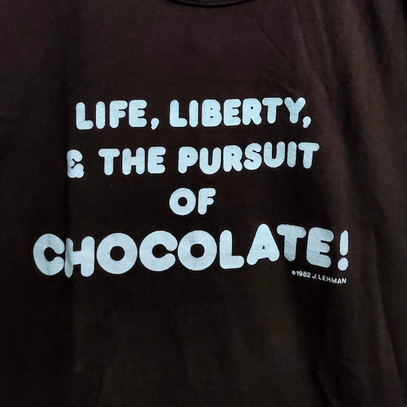 80's Vintage 1982 Life, Liberty and the Pursuit of Ch… - Gem
